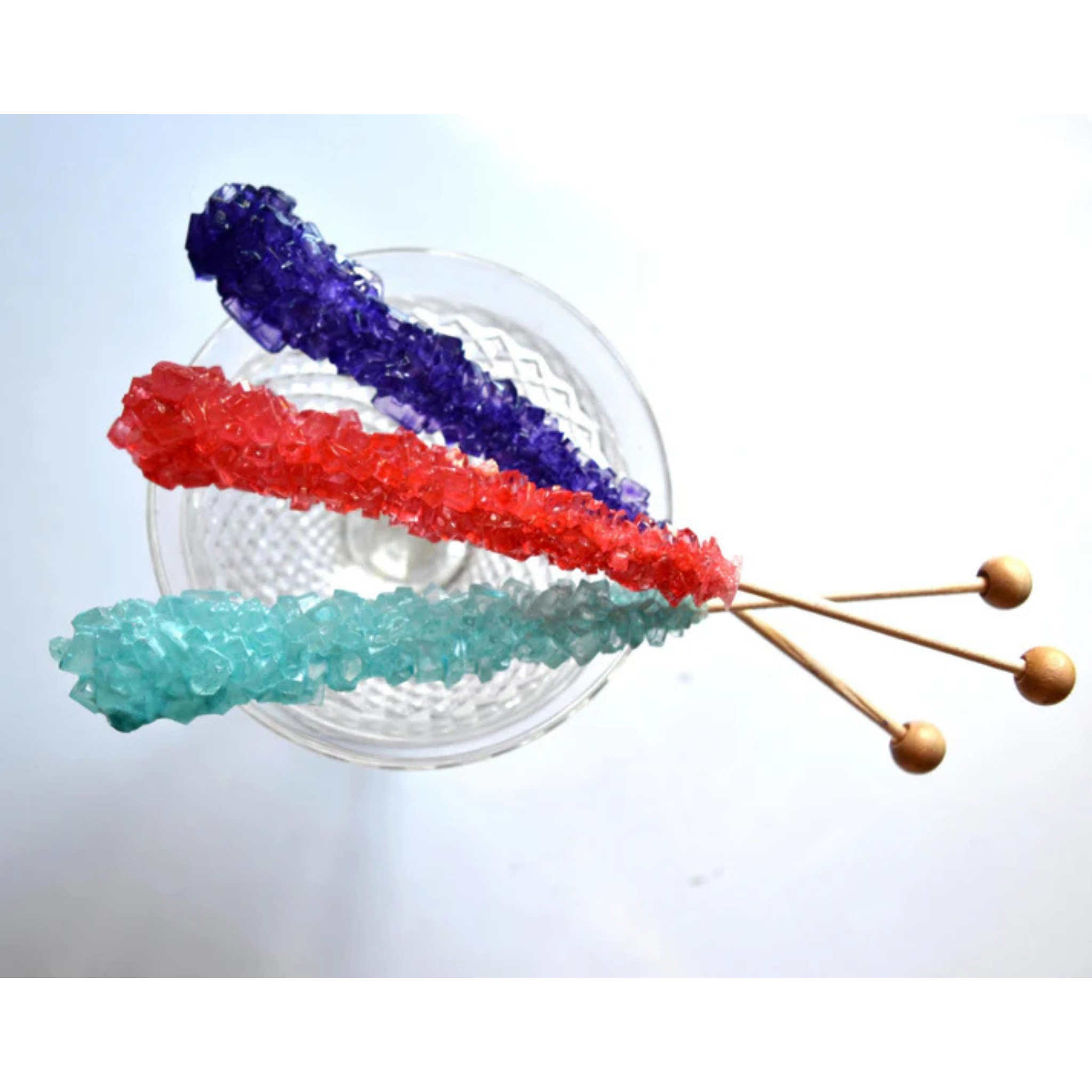 Colorful Rock Candy on a Stick – True Treats Candy