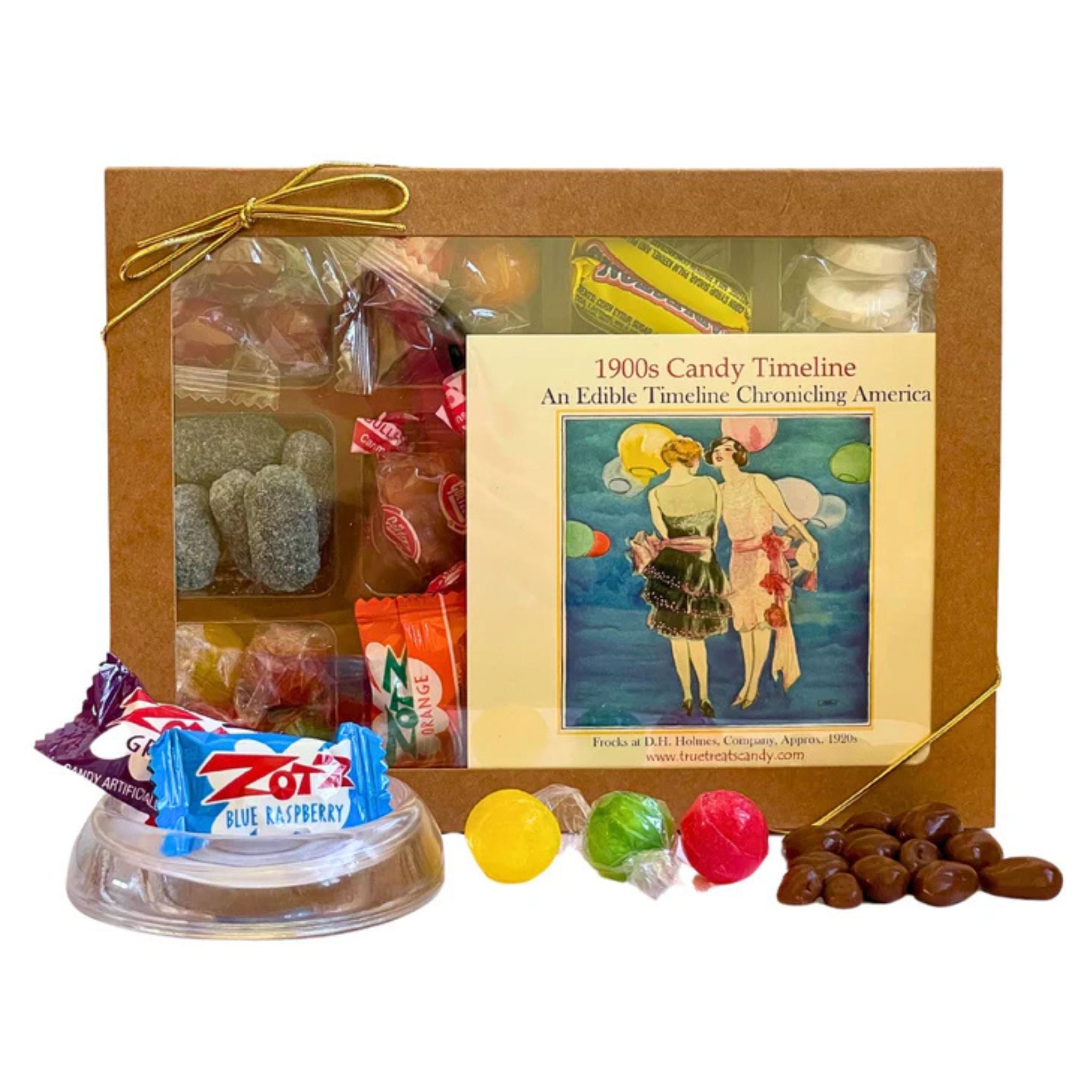 1900s Exclusive! Retro Timeline Box – True Treats Candy